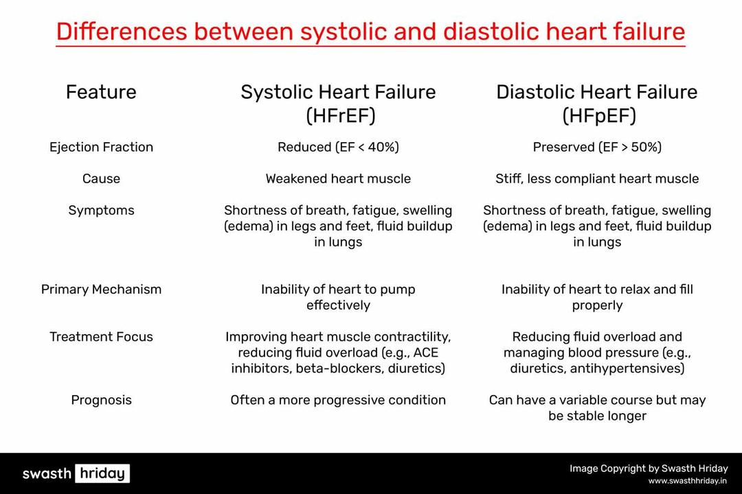 Systolic vs. Diastolic Heart Failure | Understanding the Key Differences